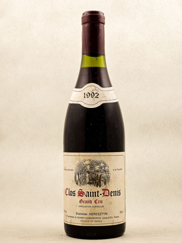 Heresztyn - Clos Saint Denis 1992 - Prestige Cellar