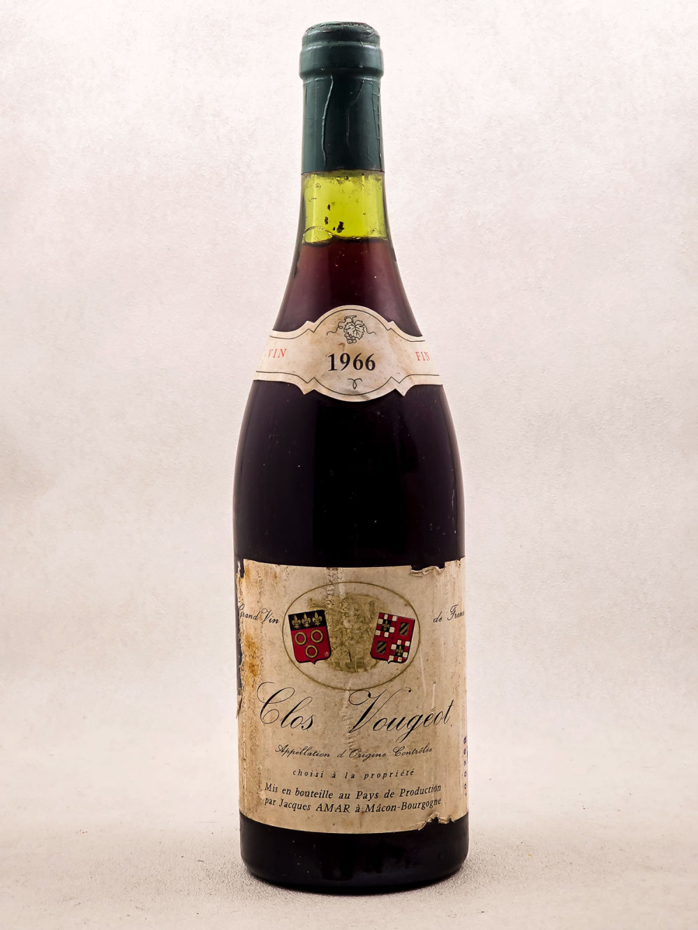 Jacques Amar - Clos Vougeot 1966 - Prestige Cellar